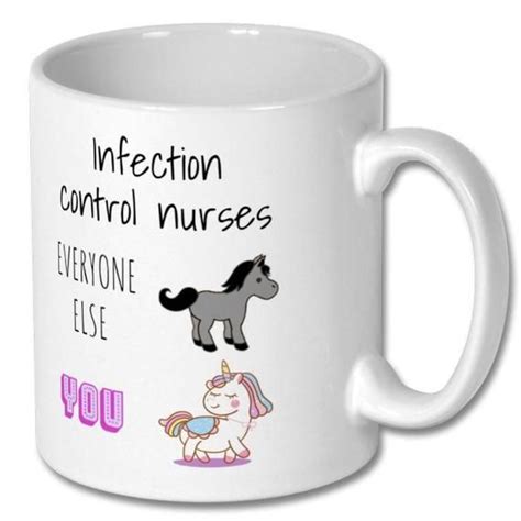 Infection Control Nurse Humor Mug Infection Control Nurse Infection