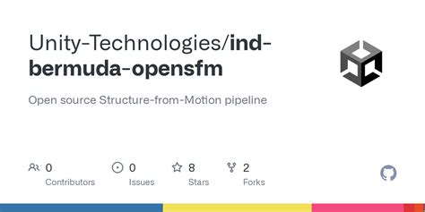 Github Unity Technologiesind Bermuda Opensfm Open Source Structure