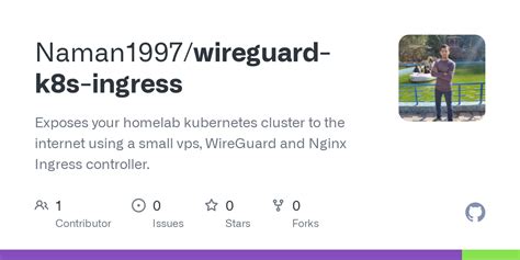 GitHub Naman Wireguard K S Ingress Exposes Your Homelab Kubernetes Cluster To The