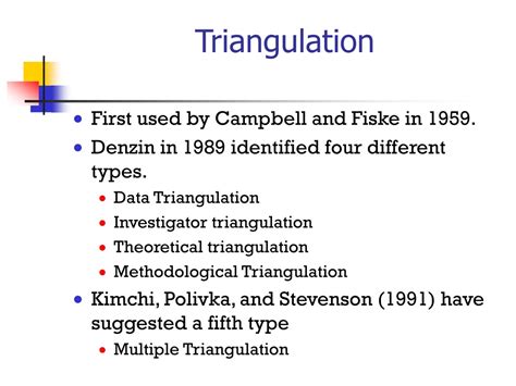 Ppt Triangulation Powerpoint Presentation Free Download Id 9476680