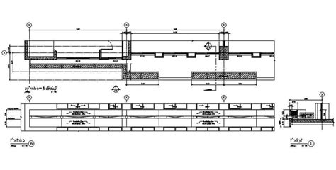 AutoCAD D DWG File Window Wall Section Details