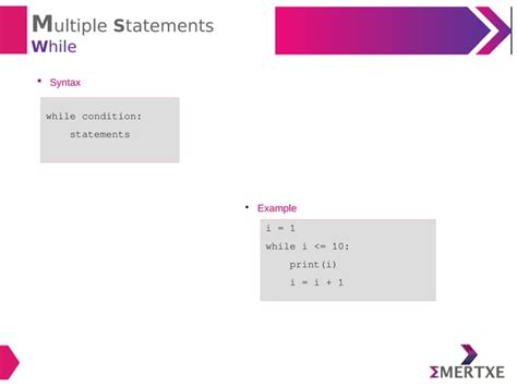 Python Programming Control Statements Pdf