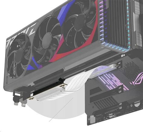 Ezdiy Fab Kabel Biała Taśma Riser Pcie 40 X16 20cm Ezdiy Fab Kabel Biała Taśma Riser Pcie 40 X16 20cm