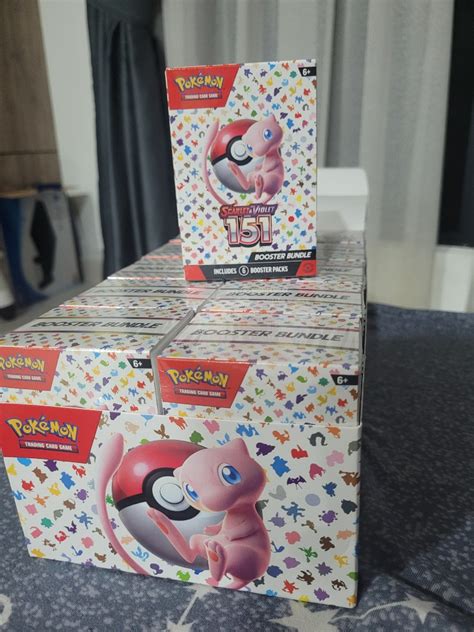 Pokemon TCG Scarlet And Violet 151 Booster Bundle Hobbies Toys Toys Games On Carousell