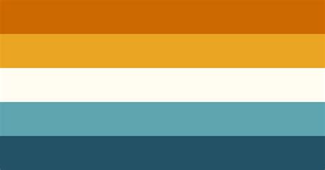 Aroace Flag Colorpicked From Screenshots Of My Favorite Videogame 3