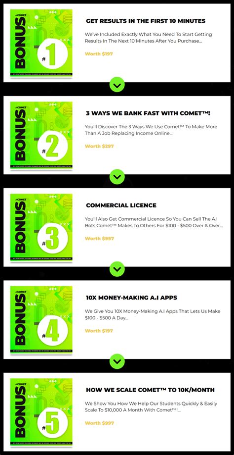 Comet App Review Bonus OTO DFY Cash Site Creator