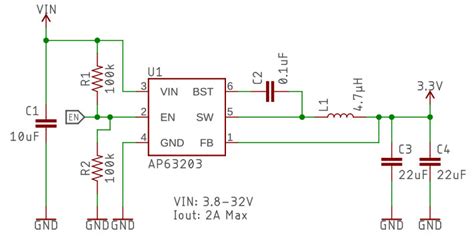 SparkFun Buck Regulator AP63203 User Manual
