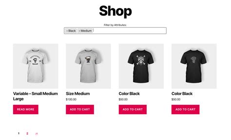 How To Filter Products By Attributes In Woocommerce
