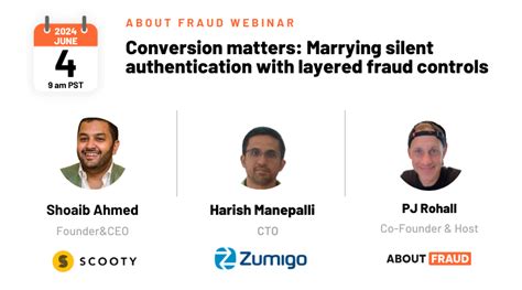 Webinar Conversion Matters Marrying Silent Authentication With