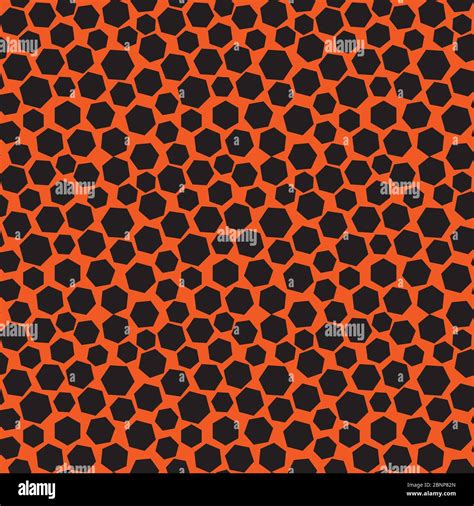 Modern Stylish Hexagon Seamless Repeating Pattern Vector Background