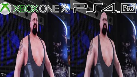 Wwe 2k19 Ps4 Pro Vs Xbox One X Graphics Comparison Youtube