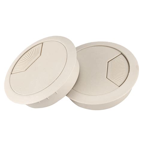 5 Pieces Plastic Cable Gland For Computer Table C Vicedeal
