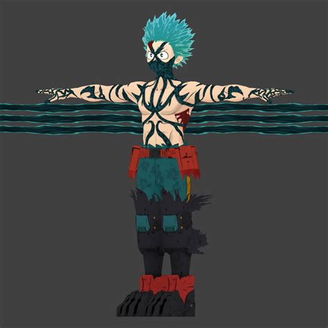 Wip Overlay Deku Model By Mha Deaf On Deviantart