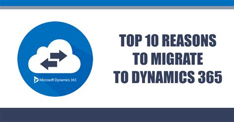 Microsoft Dynamics 365 — Top 10 Reasons To Migrate Now By Sysfore Technologies Medium