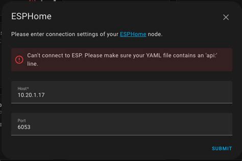 First Time ESPHome Emporia Vue Invalid Encryption Key ESPHome