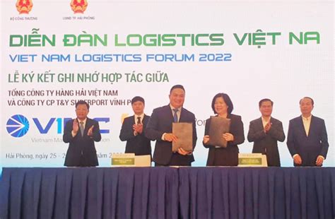 Siêu cảng logistics của liên danh T T Group YCH hợp tác với Tổng Công ty Hàng hải Việt Nam
