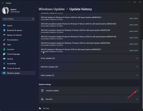 Not All Of The Updates Were Successfully Uninstalled Fix
