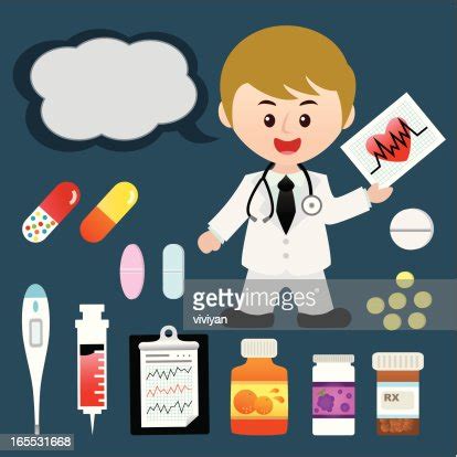 Young Doctor With Medical Items High Res Vector Graphic Getty Images
