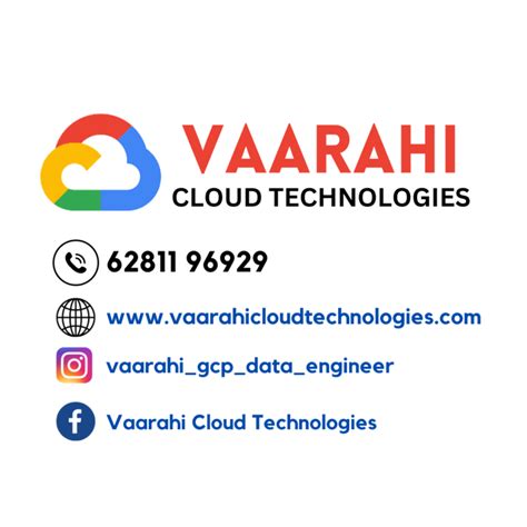 Vaarahi Cloud Technologies Vaarahi Cloud Technologies Vaarahi Cloud Technologies Gcp Data