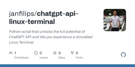 Github Janfilips Chatgpt Api Linux Terminal Python Script That