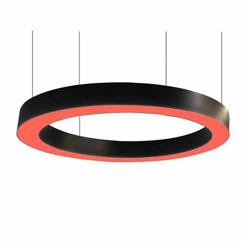 Modern Design Aluminum Circle Led Linear Pendant Lighting Rgbwrgbww