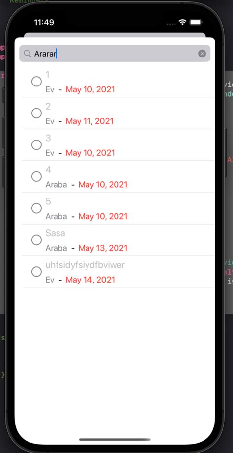 Search Text Does Not Have Response In Predicate Swiftui Stack Overflow