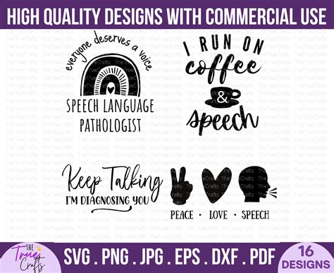 Slp Speech Language Pathology Svg Bundle Thetruecrafts