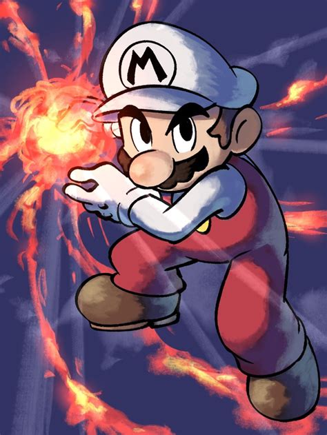 Mario And Fire Mario Mario And 1 More Drawn By Yamari6363 Danbooru