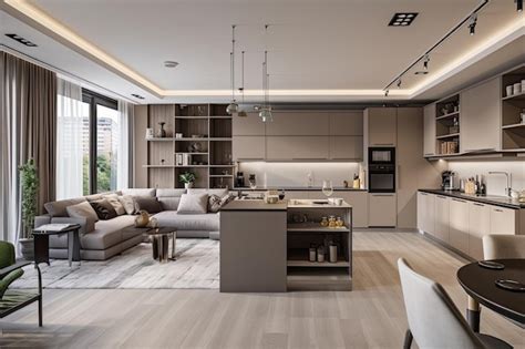 Premium Photo Interior Of Luxury Home Mock Up Ai Generative