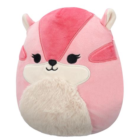 Squishmallows Dianalee The Pink Chipmunk With Fuzzy Belly 20 Cm Dedoles