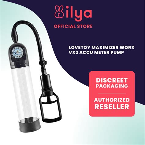 Lovetoy Maximizer Worx Vx2 Accu Meter Pump Penis Pump Shopee