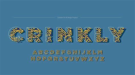 Colorful Abstract Curve Line Stylish Font 18939285 Vector Art At Vecteezy
