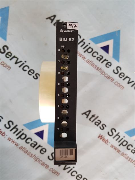 Valmet Automation Biu 82 A413141 Binary Input Module Atlas Shipcare
