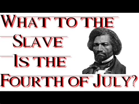Frederick Douglass 4th Of July Speech