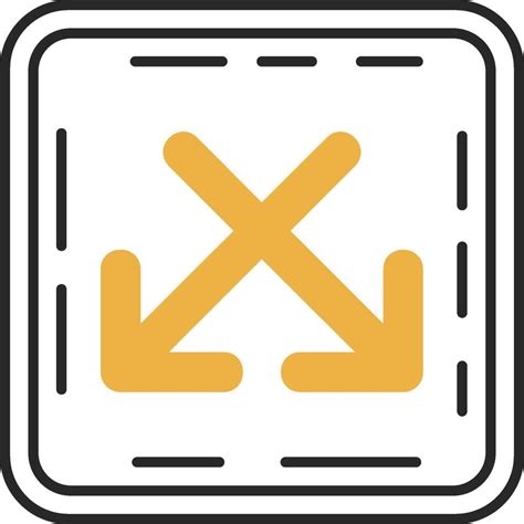 Intersect Skined Filled Icon 41738216 Vector Art At Vecteezy