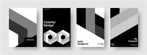 크리에이티브 북 커버 디자인 현대 전단지 레이아웃 격리된 보고서 템플릿입니다 포스터 기치 비즈니스 프레젠테이션 배경 팸플릿