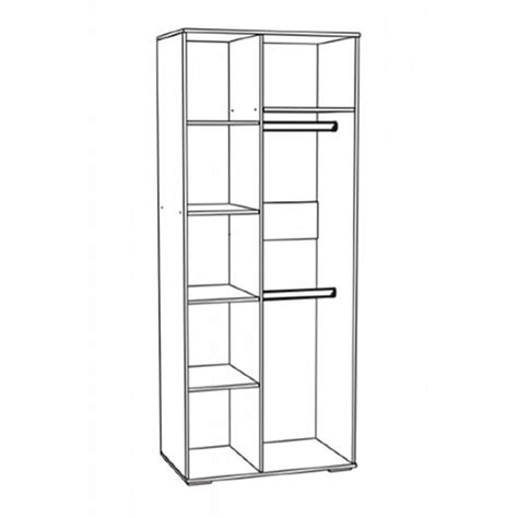 Ричард Шкаф двухстворчатый РШ 23 Ясень от производителя в Санкт Петербурге