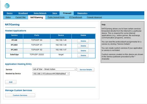 ‎how to bgw210 port forwarding for 2 devices or more atandt community forums