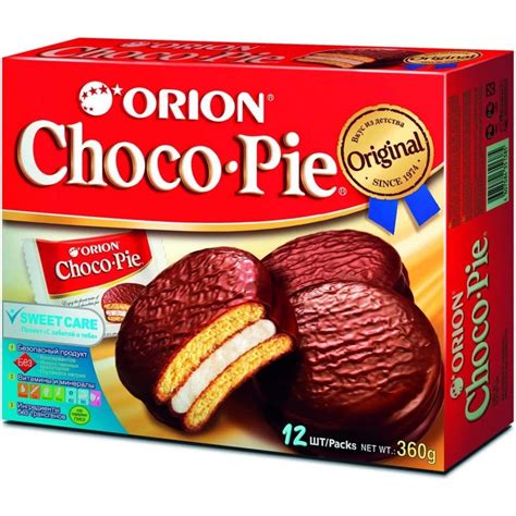 Orion Choco Pie Original 30g X 12 360g Grocery From Kuyas Tindahan Uk