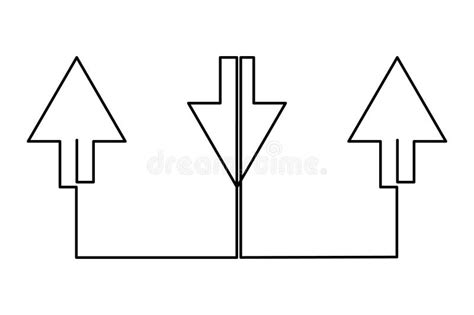 cursor arrow one line art hand drawn pointer idea directions using an input device internet