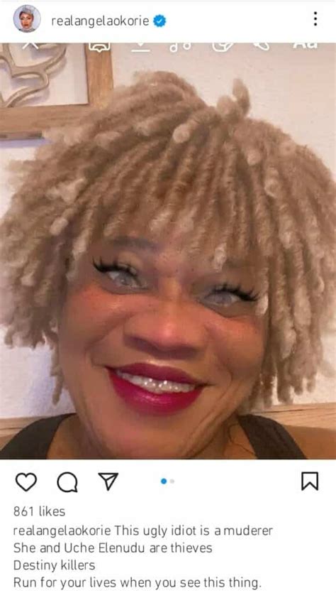 They Are Thieves And Destiny Killers Angela Okorie Drags Blogger Stella Dimoko Korkus And