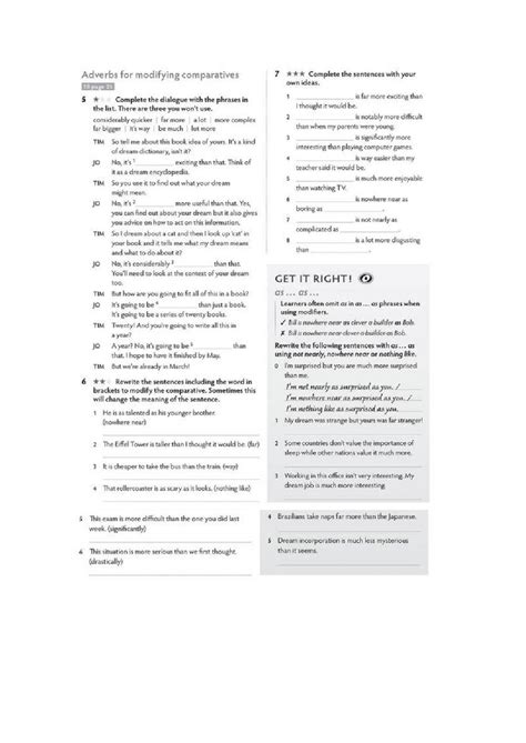 Adverbs For Modifying Comparatives Online Exercise For Live Worksheets