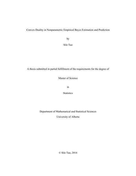 Pdf Convex Duality In Nonparametric Empirical Bayes Estimation And