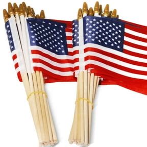 Small American Flag Stick For Patio And Garden