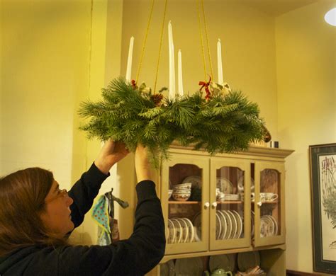 Willodel Hanging Advent Wreath Tutorial Willodel Hanging Advent Wreath Tutorial