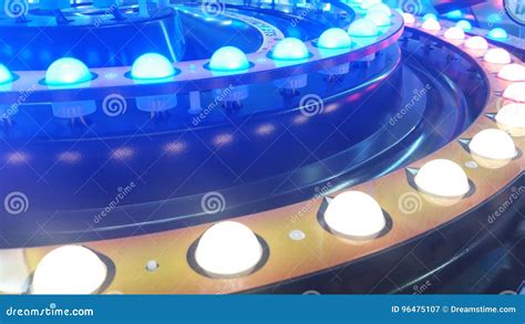 Arcade Lights Bulbs Circle Stock Image Image Of Arcade 96475107