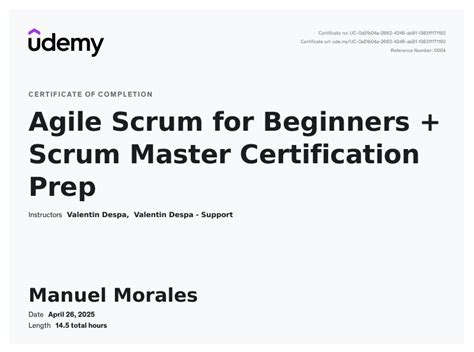 Agilemethodology Scrummaster Continuouslearning Projectmanagement Manuel Nehemías Morales