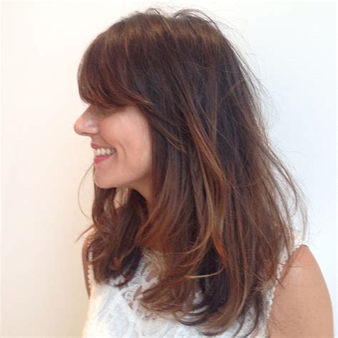 Medium Length Cut With Razor Medium Length Cuts Razor Portfolio Long