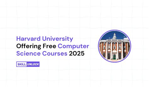 harvard university offering free computer science courses 2025
