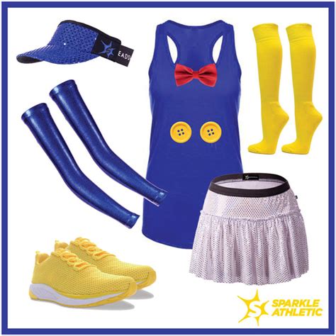 Mr Quack Running Costume Sparkle Athletic